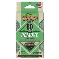 Gator® 3" x 5" 80-Grit Premium Sanding Sponge at Menards®