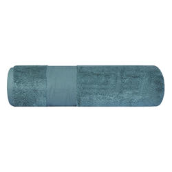 Irresistible 34" x 68" Zero-Twist Mineral Blue Bath Sheet at Menards®
