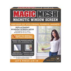 Magic Mesh Magnetic Window Screen 36" x 55" at Menards®