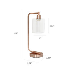 Simple Designs Rose Gold Desk Lamp at Menards®