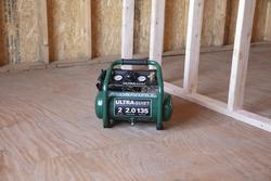 Masterforce® Ultra-Quiet 2-Gallon 135 PSI Portable Electric Horizontal ...