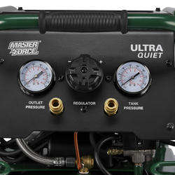Masterforce® Ultra-Quiet 29-Gallon 150 PSI Portable Vertical Air ...