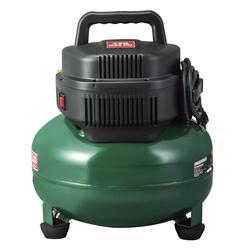 Masterforce® 6-Gallon 175 PSI Portable Electric Pancake Air Compressor ...