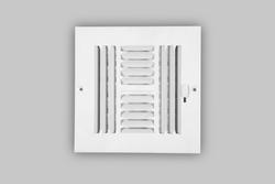 Altus® 6" x 6" 4-Way Sidewall & Ceiling Register White at Menards®