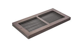Altus® 14" x 6" Oil-Rubbed Bronze Baseboard Grille at Menards®