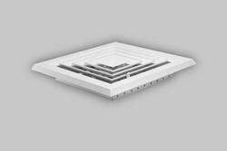 Altus® 10" x 10" White Square Ceiling Diffuser at Menards®
