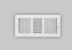 Altus® 14" x 6" White Side Ceiling & Wall Register at Menards®