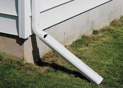 Amerimax White Dripper Flipper Downspout Extension at Menards®