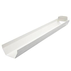 Amerimax White Dripper Flipper Downspout Extension at Menards®