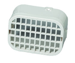 Amerimax 2" x 3" White Vinyl Rodent Guard at Menards®