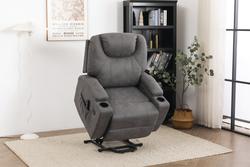 Commander Power Lift & Recliner in Gray at Menards®