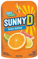 Sunny D® Tangy Original Drink Pouch - 10 Pack at Menards®