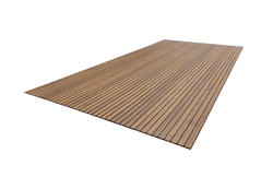 American Pacific 4' x 8' Teak Fluted Wall Panel at Menards®