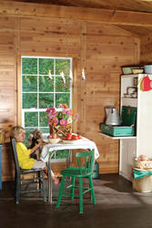 American Pacific 4' x 8' Western Red Cedar Wall Panel at Menards®