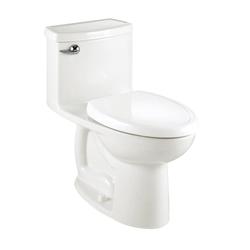 American Standard Compact Cadet 1-Piece Linen Tall Elongated Toilet at ...