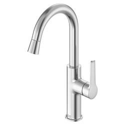 American Standard Porcini One-Handle Pull-Down Stainless Bar/Prep Kitchen Faucet at Menards®