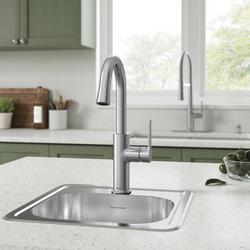 American Standard Porcini One-Handle Pull-Down Stainless Bar/Prep Kitchen Faucet at Menards®