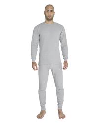 RW Rugged Wear® Men's Heather Grey Thermal Underwear Set - Medium at ...
