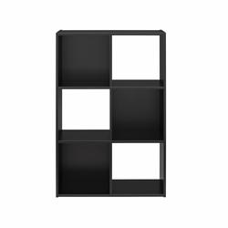 Ameriwood HOME® Black 6-Cube Storage Cabinet at Menards®