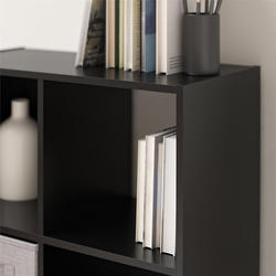 Ameriwood HOME® Black 6-Cube Storage Cabinet at Menards®