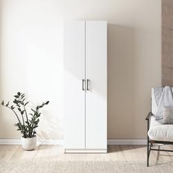 23 1 2 W x 71 3 8 72 H x 15 3 8 D White 2 Door Storage Cabinet