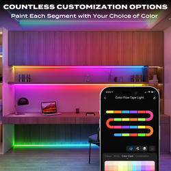 BrightLux® Lighting 6' Smart LED Color Flow Tape Light at Menards®