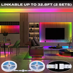 BrightLux® Lighting 16' Smart LED Color Flow Tape Light at Menards®