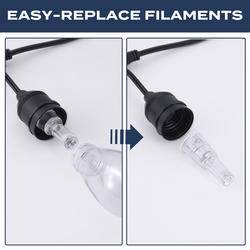 BrightLux® Lighting Replacement Color Flow Filament - 6 Pack at Menards®