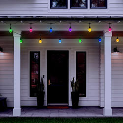 BrightLux® Lighting 24' 12-Light Color Flow LED String Light at Menards®