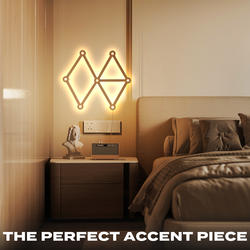 BrightLux® Lighting 12" Smart LED Color Flow Wall Art at Menards®