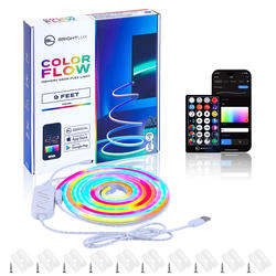 BrightLux® Lighting 9' Smart LED Color Flow Memory Flex Light at Menards®