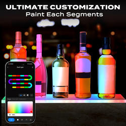 BrightLux® Lighting 12" Smart LED Color Flow Wall Shelf at Menards®