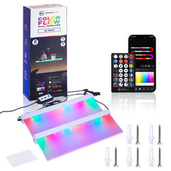 BrightLux® Lighting 12" Smart LED Color Flow Wall Shelf at Menards®