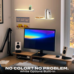 BrightLux® Lighting 12" Smart LED Color Flow Wall Shelf at Menards®