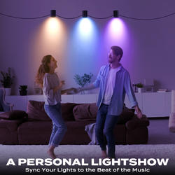 BrightLux® Lighting 18' Smart LED Color Flow Indoor Wall Light at Menards®