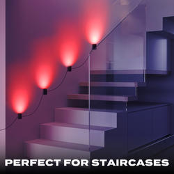 BrightLux® Lighting 18' Smart LED Color Flow Indoor Wall Light at Menards®