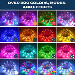 BrightLux® Lighting 12' LED Color Flow Rope Light at Menards®