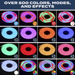 BrightLux® Lighting 16.4' LED Color Flow Rope Light at Menards®