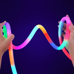 BrightLux® Lighting 16' LED Color Flow Indoor/Outdoor Rope Light at ...