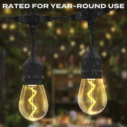 Patriot Lighting® 24' 12-Light Spiral LED String Light at Menards®