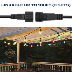 Patriot Lighting® 36' 18-Light Color Changing LED String Light at Menards®