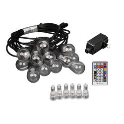 BrightLux® Lighting 24' 12-Light Color Flow LED String Light at Menards®