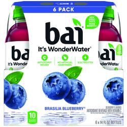 Bai® It's WonderWater® Brasilia Blueberry® Flavored Water - 6 Pack at ...