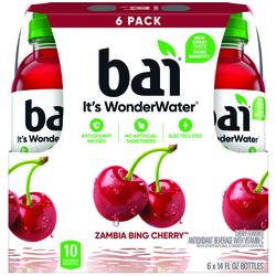 Bai® It's WonderWater® Zambia Bing Cherry™ Flavored Water - 6 Pack at ...