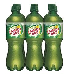 Canada Dry® Ginger Ale Soda 16.9 oz Bottles - 6 Pack at Menards®
