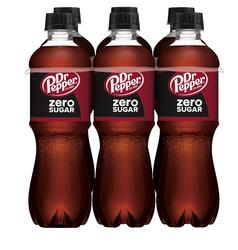 Dr Pepper Zero Sugar Soda - 6 Pack at Menards®
