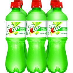 7UP® ZeroSugar Soda 16.9 oz Bottles - 6 Pack at Menards®