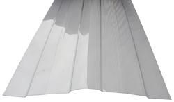 10' Clear Polycarbonate Ridge Cap at Menards®