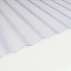 PVCLite 26" x 8' Clear PVC Corrugated Roof Panel at Menards®