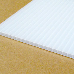 6mm 4' x 14' Opal Polycarbonate Twinwall Panel at Menards®